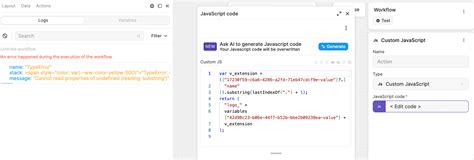 need help with custom javascript ask us anything weweb community