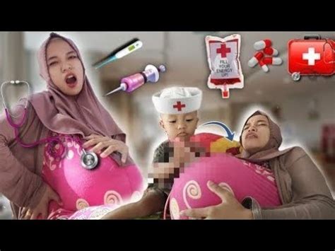 Kisah Ibu Hamil Melahirkan Bayi Kembar Ditolong Dokter Anak💖Dokter-dokteran 💖 Abdillah And ...