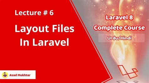 Layouts And Separate Header In Laravel Lecture 6 Laravel Course