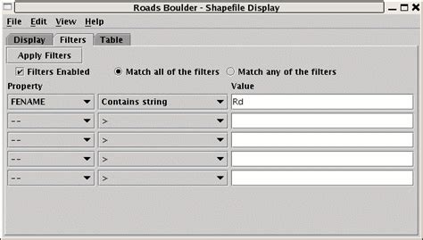 Shapefile Control