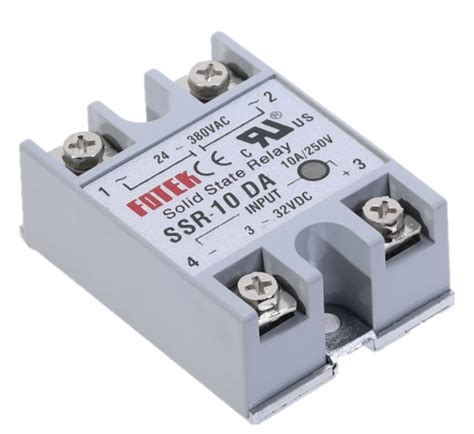 Ssr 40aa Ac Control Ac Ssr White Shell Single Phase Solid State Relay Ssr 40aa Ac Control Ac Ssr White Shell Single Phase Solid State Relay