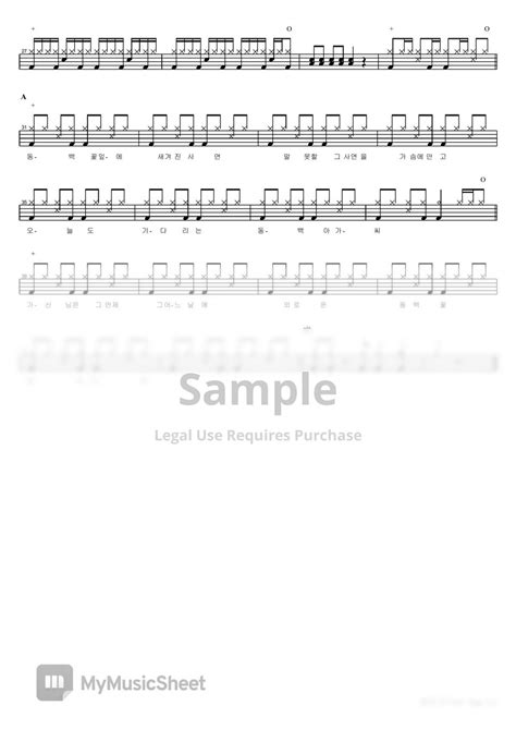 이미자 동백아가씨 Sheets By Copydrum