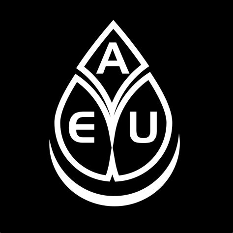 Aeu Creative Circle Letter Logo Concept Aeu Letter Design 10558489