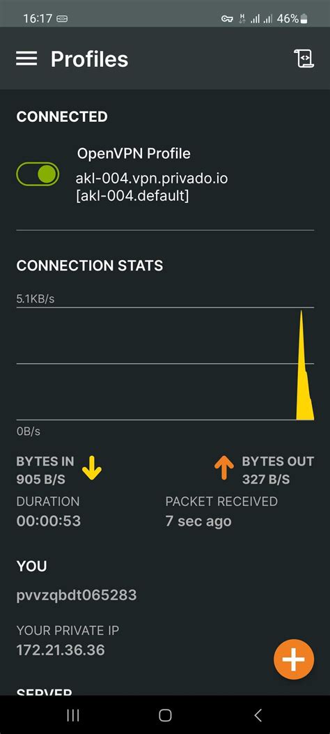 Android OpenVPN Manual Setup Privado