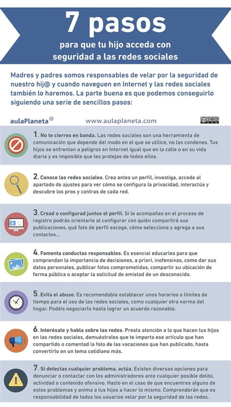 7 Claves Para Un Uso Responsable De Las Redes Sociales│aulaplaneta