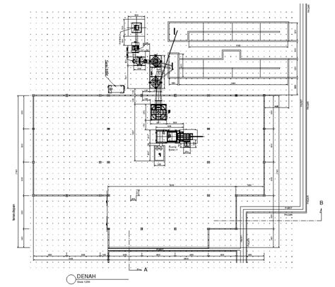 Floor Plan Of Incinerator Plant In Detail Autocad 2d Drawing Cad File Dwg File