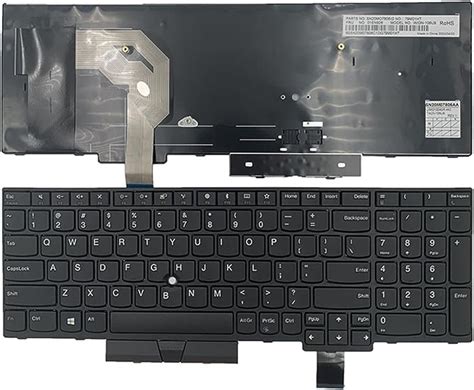 Clik It Key Laptop Replacement Keyboard Compatible With Ib Thinkp T570 T575 T580 P51s P52s