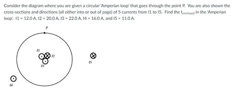 solved consider the diagram where you are given a circular