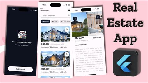 Flutter Real Estate App Ui Design Devhubspot Rfluttershy