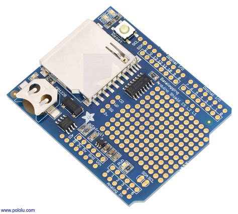 Pololu New Product Adafruit Data Logging Shield For Arduino