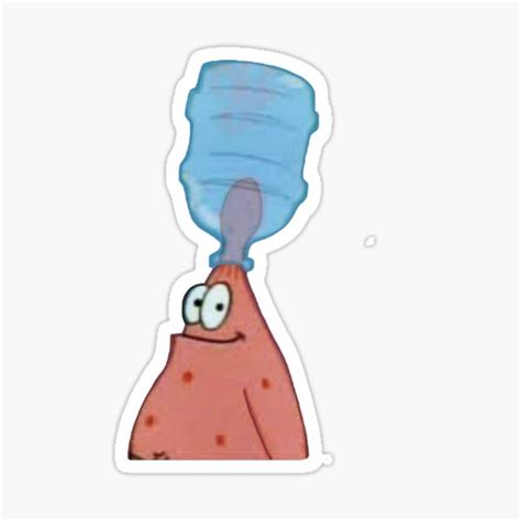 Patrick With That Ten Gallon Hat Sticker For Sale By Indiaellison