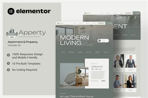 Apperty Appartment And Property Elementor Template Kit