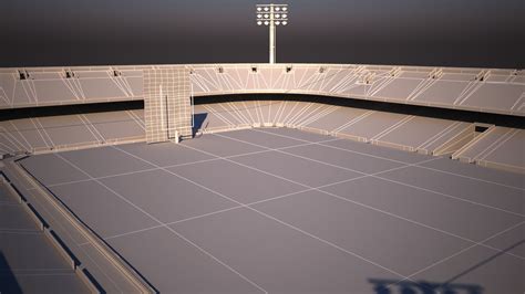 미식 축구 경기장 3d 모델 99 Fbx Max Free3d