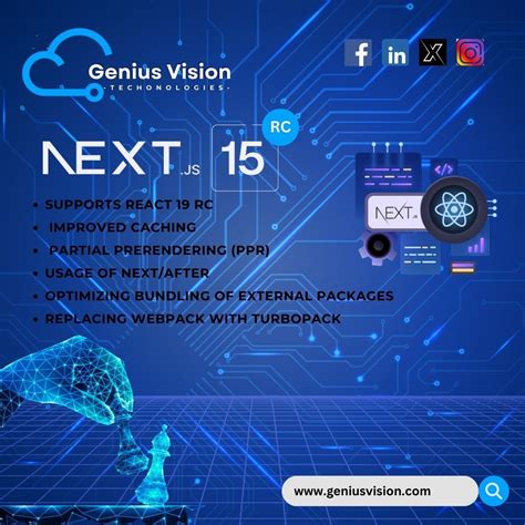 Genius Vision On Linkedin Nextjs React19 Turbopack Nextjsupdate Reacthooks