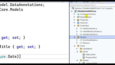 2 Thêm Model Của Entity Framework Youtube