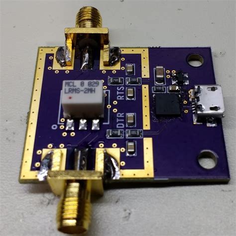 USB Controlled RF Phase Switch Hackaday Io