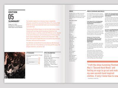 EFW Edition 05 Summary Spread Cover Design Inspiration Book Design Layout Layout Design