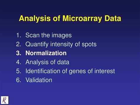 Ppt Analysis Of Microarray Data Powerpoint Presentation Free