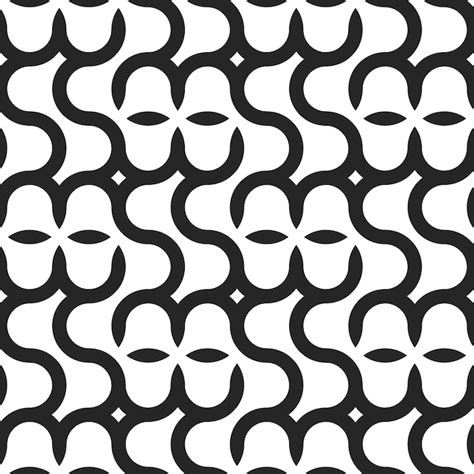 Premium Vector Vector Seamless Geometric Pattern With Creative Shapes Endless Grid Background
