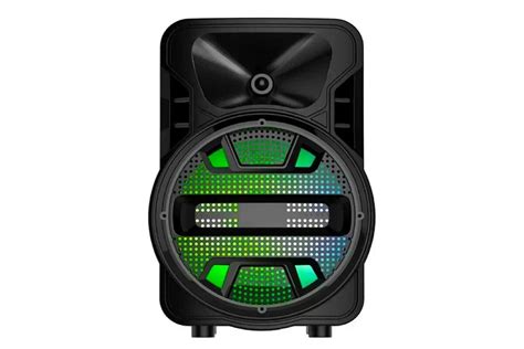 Портативная Мощная Колонка Soonbox S8007 Черная Акустическая Система с Подсветкой — Купить