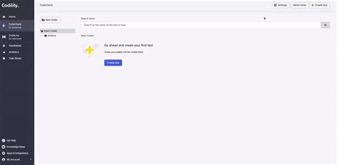 New Feature Codecheck Governance Settings Codility