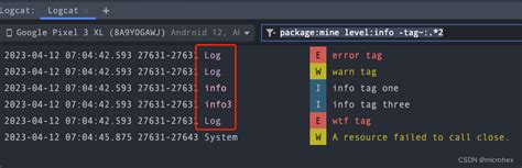 android 新版 logcat 操作小技巧 2022版androidlogcat使用方法 csdn博客