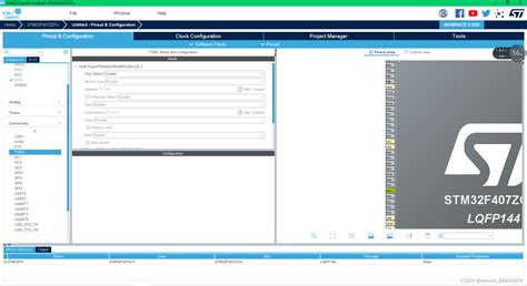 Cubemx 配置正点原子stm32f407最小系统板tft Lcd Csdn博客