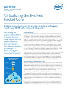 Virtualizing The Evolved Packet Core B2B Info Daily