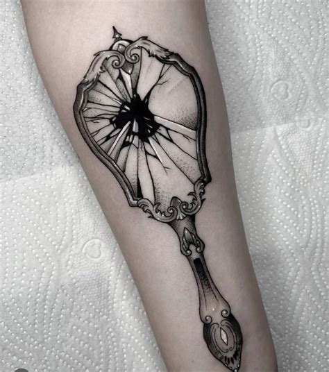 Broken Mirror Tattoo