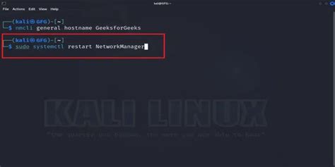 How To Set Hostname Permanently In Linux Geeksforgeeks