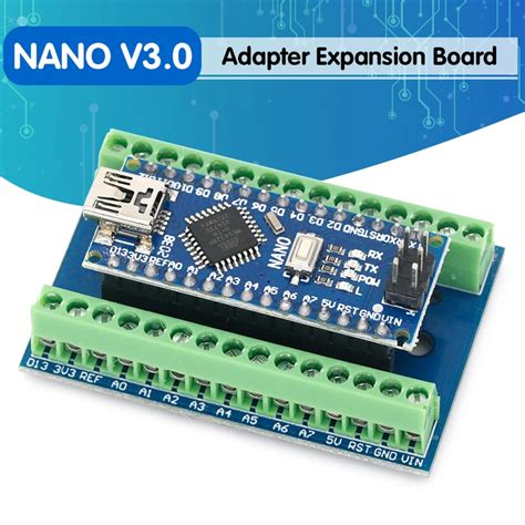 NANO V3 0 3 0 controlador adaptador de Terminal placa de expansión NANO IO Shield Placa de