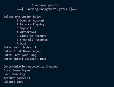 GitHub Khushi Kumari Banking Management System