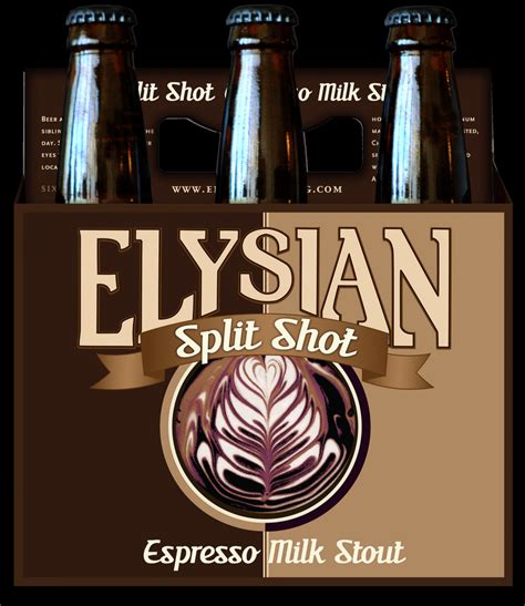 Split Shot Espresso Milk Stout A Cascadian Combination From Elysian
