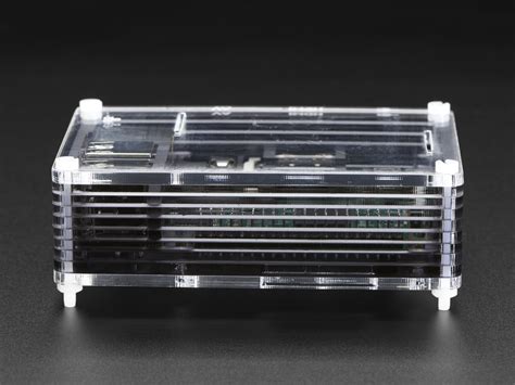 ninja pibow enclosure for raspberry pi model b pi 2 pi 3 id