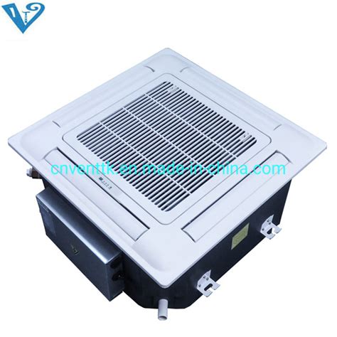 Residential Vrf Systems 4 Pipe Cassette Type Fan Coil 4 Way Fan Coil Unit And Fcu