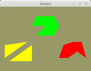 Lazarus OpenGL 3 3 Tutorial Vertex Puffer Shapes Dreiecke DGL Wiki