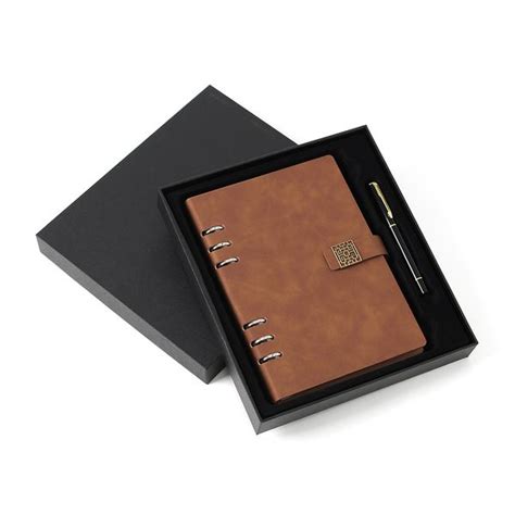 Golfia 클래식 레더 다이어리 볼펜 세트 회사업무용다이어리 핫트랙스