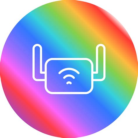 Wi Fi Range Extender Vector Icon Vector Art At Vecteezy