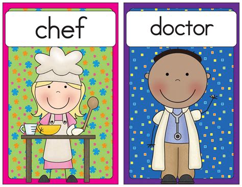 Free Printable Community Helpers Flashcards Download Free Printable