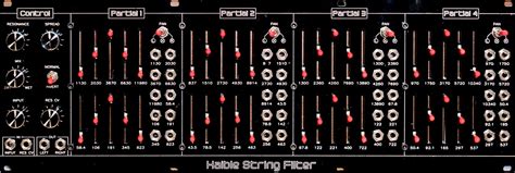 Otherunknown Haible String Filter Eurorack Eurorack Module On Modulargrid