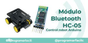 Crea un robot Arduino con módulo Bluetooth HC paso a paso