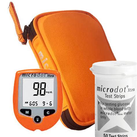 Microdot® Xtra Glucometer Test Strips — Horizon Medical Products