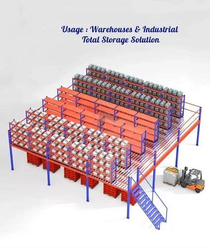 Mezzanine Storage Rack At Sq Ft Mezzanine Floor In Manesar ID