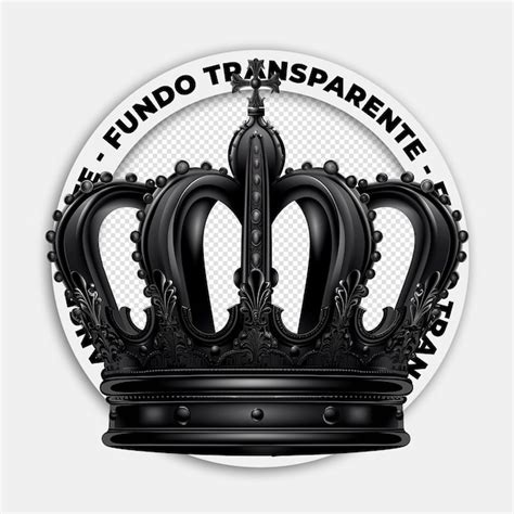 Premium Psd Image Without Background Black Kings Crown