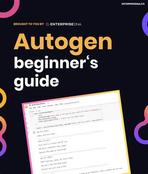 AutoGen AI Agents Guide Enterprise DNA