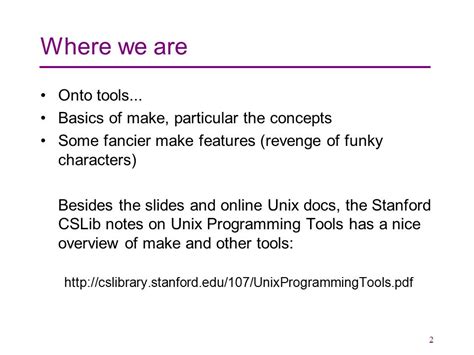 CSE 374 Programming Concepts & Tools Hal Perkins Fall 2015 Lecture 14 – Makefiles and ...