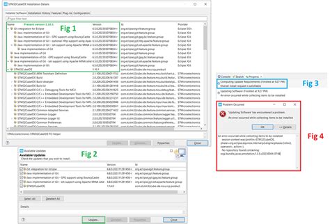 Problem Updating To Stm32cubeide 1141 Stmicroelectronics Community