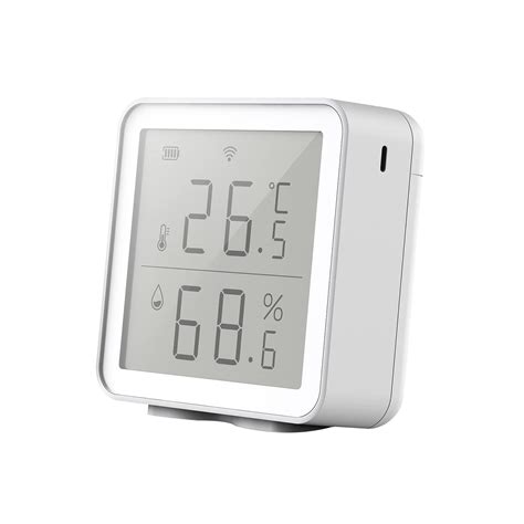Buy Dazory WiFi Smart Temperature Humidity Sensor Compatible With Alexa Ft Super Long Range