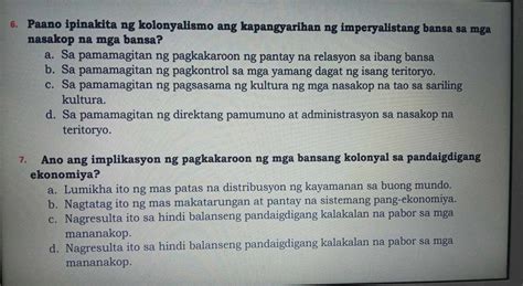 6 Paano ipinakita ng kolonyalismo ang kapangyarihan ng imperyalistang ...