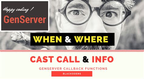 when and where to use cast call and info messages in elixir and erlang